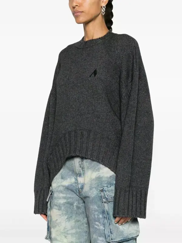 Attico Ribbed-knit Sweater