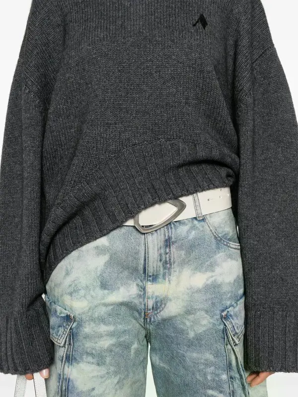 Attico Ribbed-knit Sweater