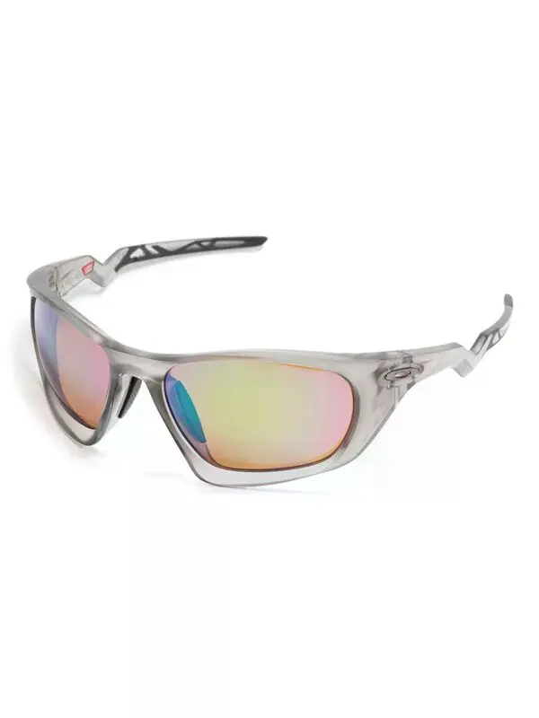 Oakley Lateralis Geometric-frame Sunglasses - Grey