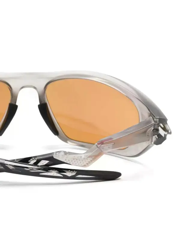 Oakley Lateralis Geometric-frame Sunglasses - Grey