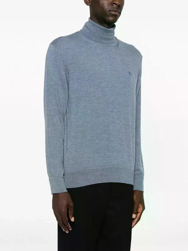 Etro Pegaso-embroidered Roll-neck Jumper