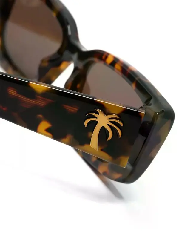 Palm Angels Yosemite Rectangle-frame Sunglasses