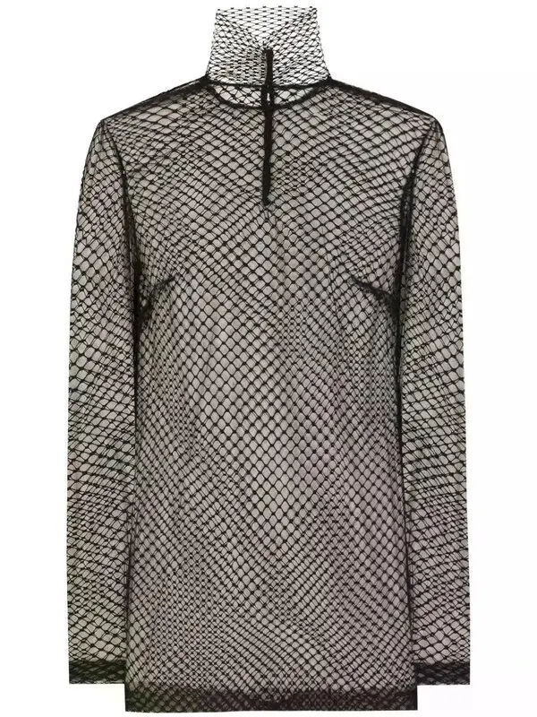 Dolce & Gabbana Mesh-design Blouse