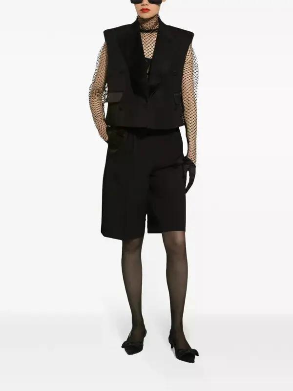 Dolce & Gabbana Mesh-design Blouse
