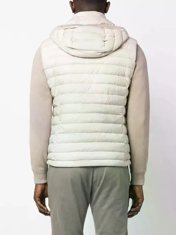 MOORER Padded Bomber Jacket - Neutrals