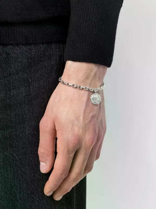 Emanuele Bicocchi Coin Charm Bracelet
