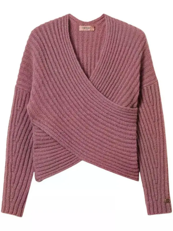 TWINSET Ribbed-knit Jumper