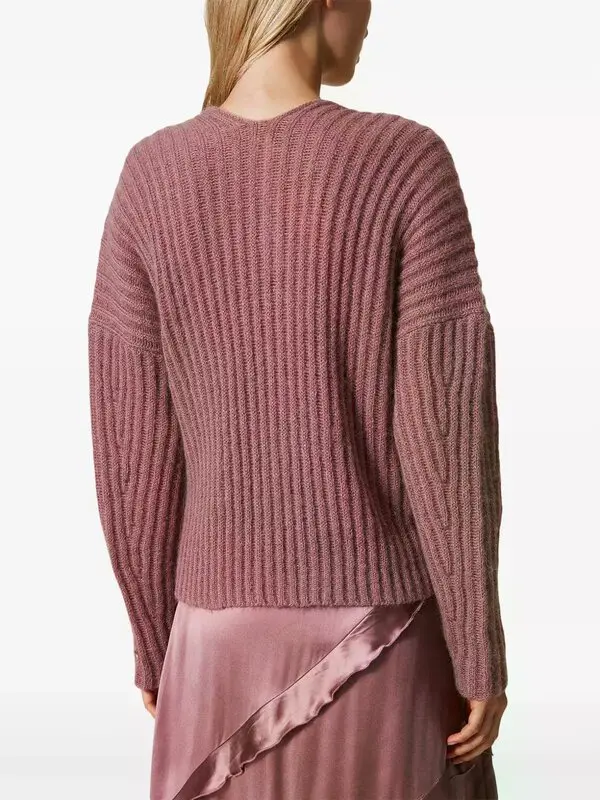 TWINSET Ribbed-knit Jumper