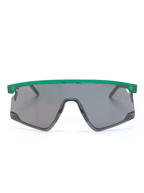 Oakley Bxtr Shield-frame Performance Sunglasses - Green