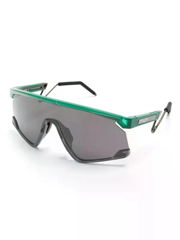 Oakley Bxtr Shield-frame Performance Sunglasses - Green