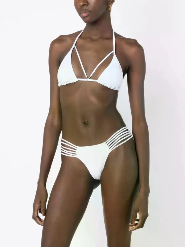 AMIR SLAMA Halterneck Tie-fastening Bikini