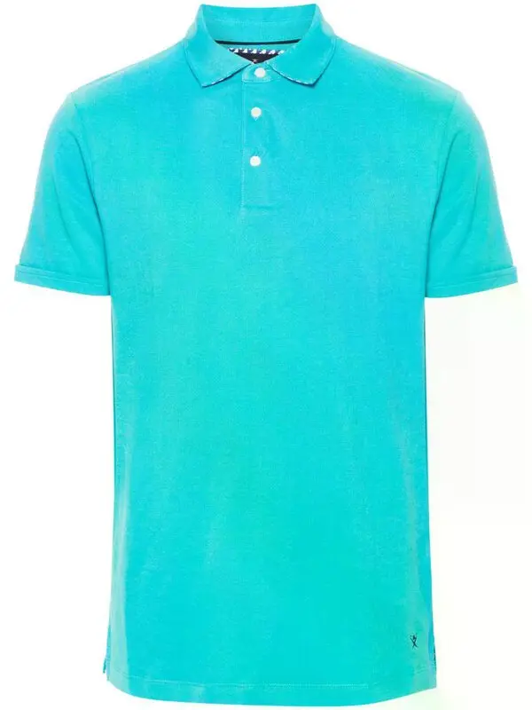 HACKETT Short-sleeve Cotton Polo Shirt