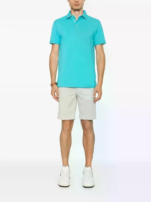 HACKETT Short-sleeve Cotton Polo Shirt