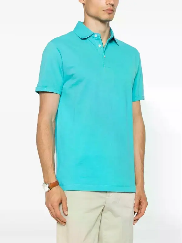 HACKETT Short-sleeve Cotton Polo Shirt