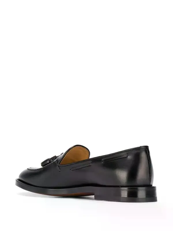 SCAROSSO William Tassel Loafers - Black