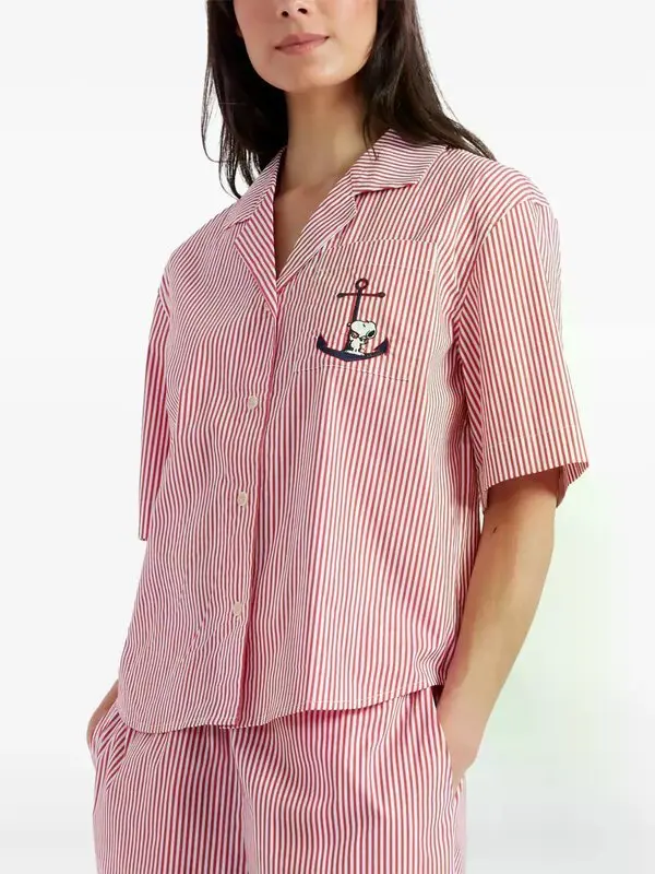 Chinti & Parker X Peanuts Snoopy Anchor Pajama Set