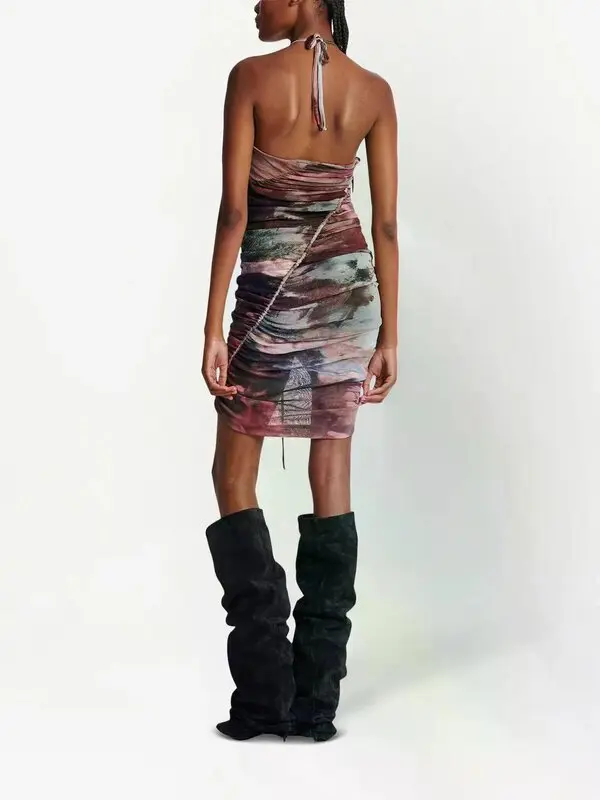 Balmain Tulle Short Dress