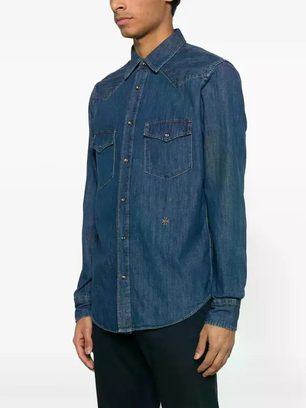 Jacob Cohen Flap-pocket Western Shirt