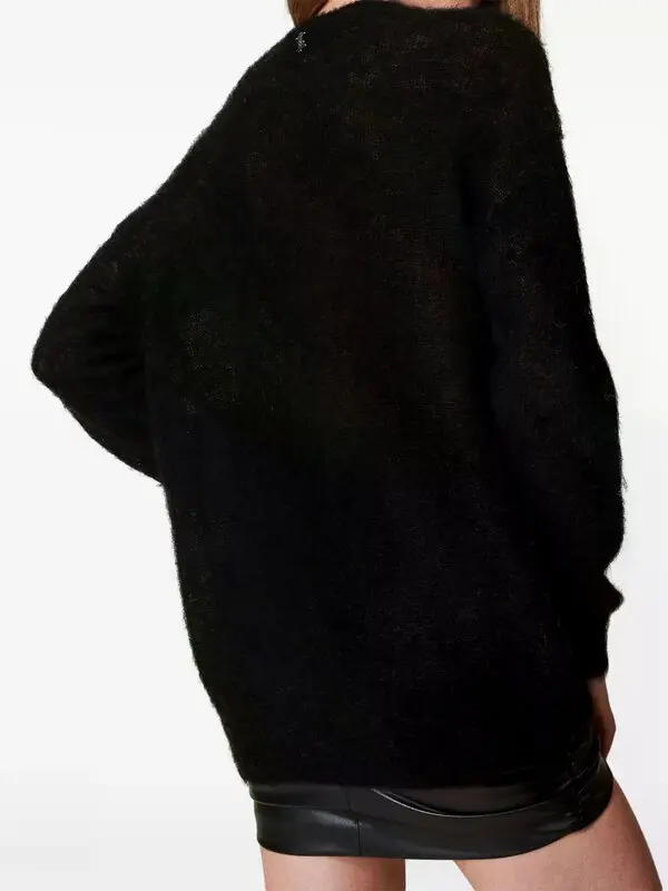 TWINSET Knitted Jumper With Sequin Embellishments