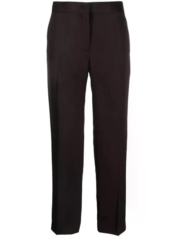 JIL SANDER Cropped Twill Trousers