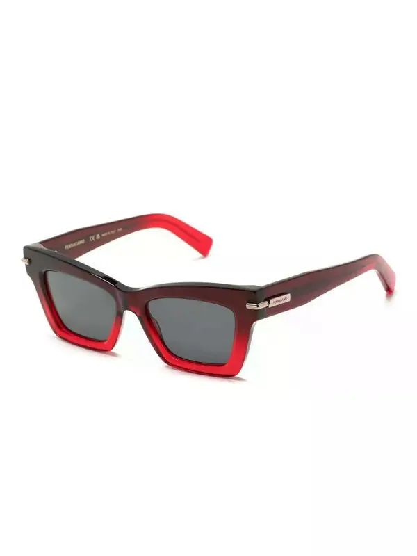 FERRAGAMO Sf2031s Rectangle-frame Sunglasses