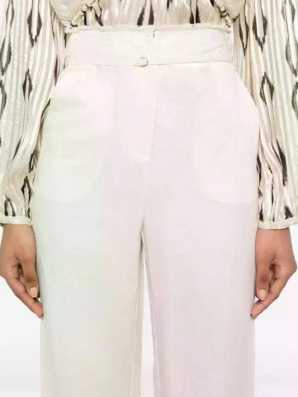 Patrizia Pepe Frayed Trousers