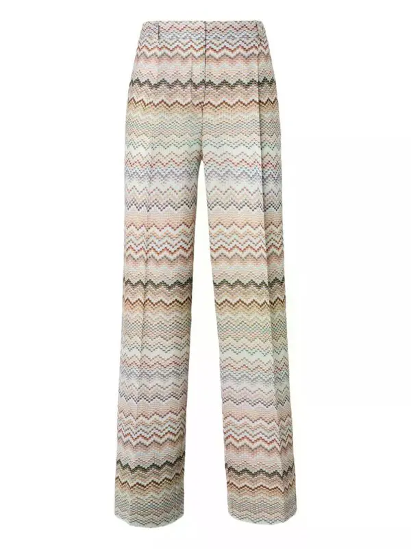 Missoni Zigzag-pattern Trousers