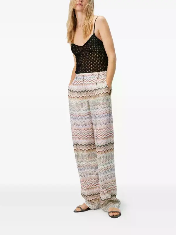 Missoni Zigzag-pattern Trousers