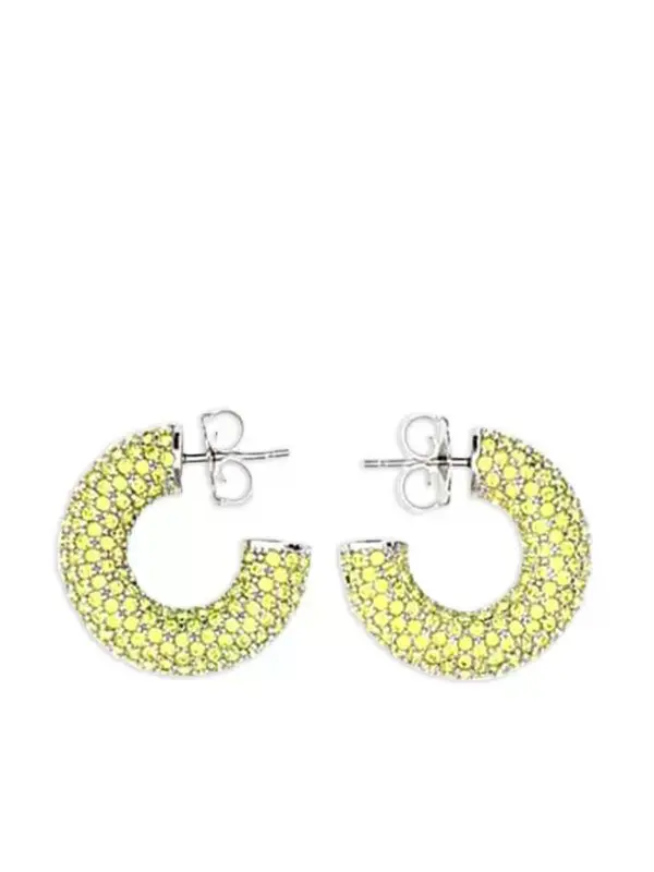 Amina Muaddi Mini Cameron Hoop Earrings