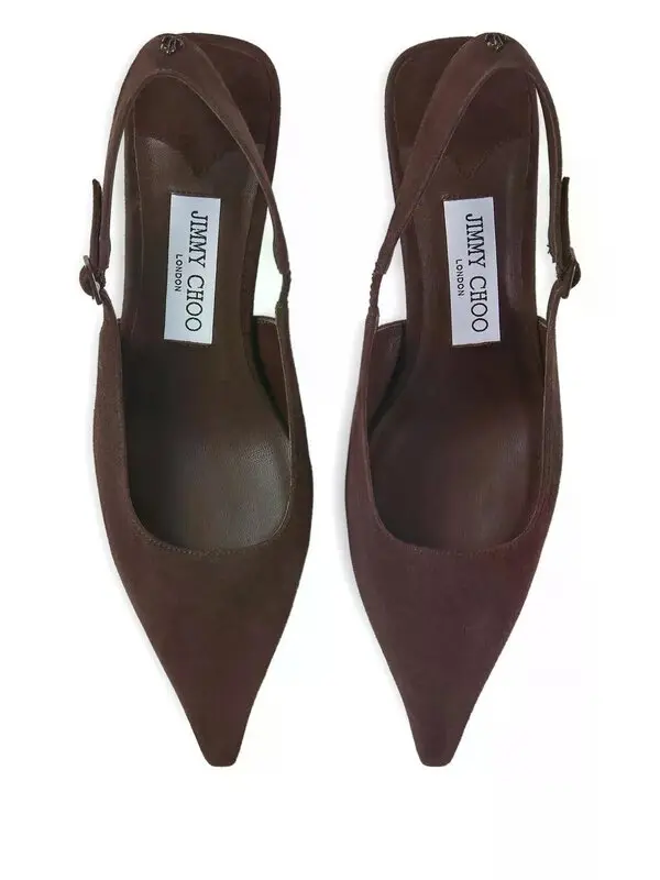 JIMMY CHOO Amel 50 Pumps - Brown