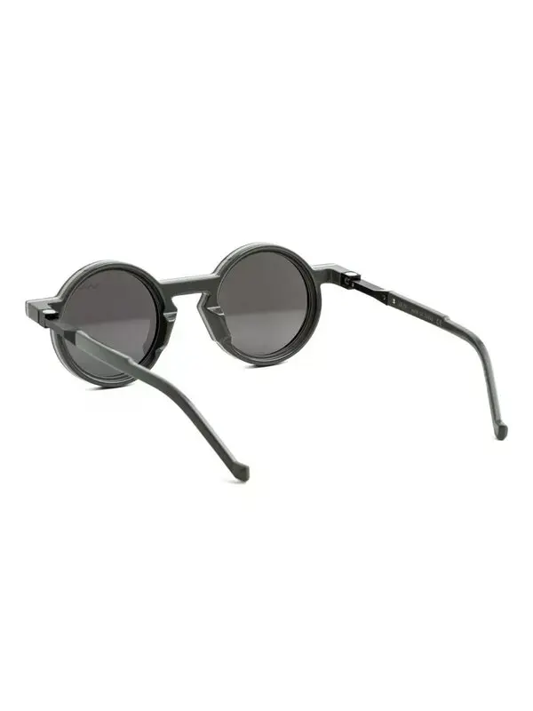 VAVA EYEWEAR Round-frame Sunglasses With Protective Case - Grey