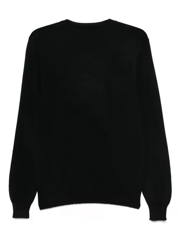 FILERIA Virgin Wool Sweater - Black