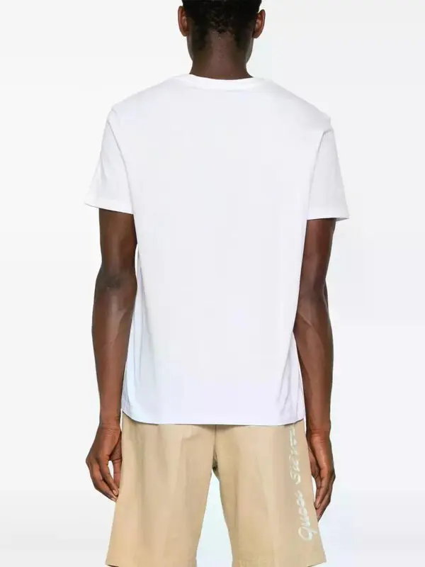 Etro Pegaso-embroidered Cotton T-shirt - White
