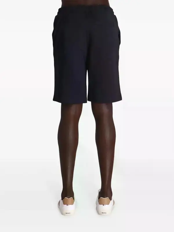 BOSS Rubberised-logo Track Shorts