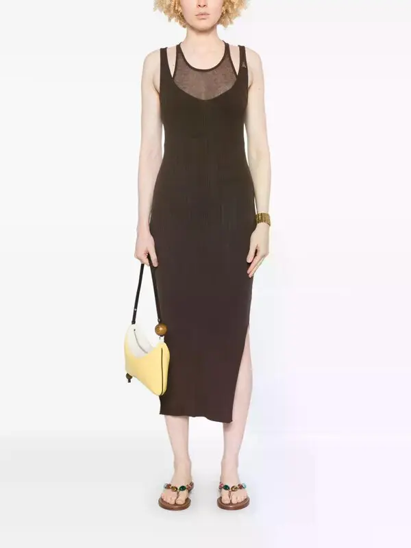 Patrizia Pepe Knitted Midi Dress