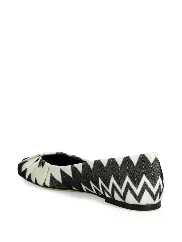 Missoni Zigzag-print Ballerinas