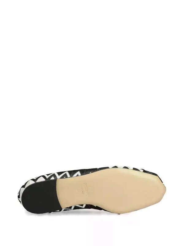 Missoni Zigzag-print Ballerinas