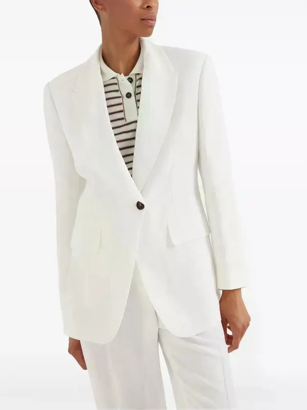 Brunello Cucinelli Peak-lapels Single-breasted Blazer