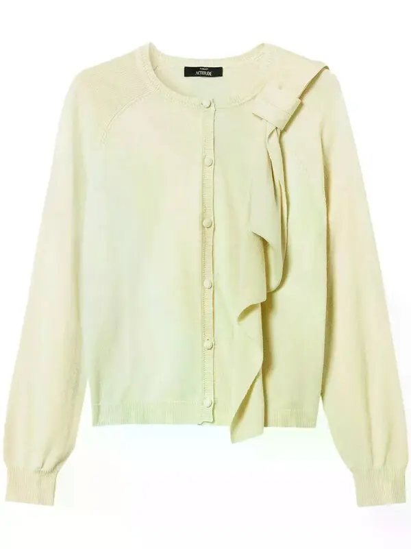 TWINSET Bow-detail Knitted Cardigan