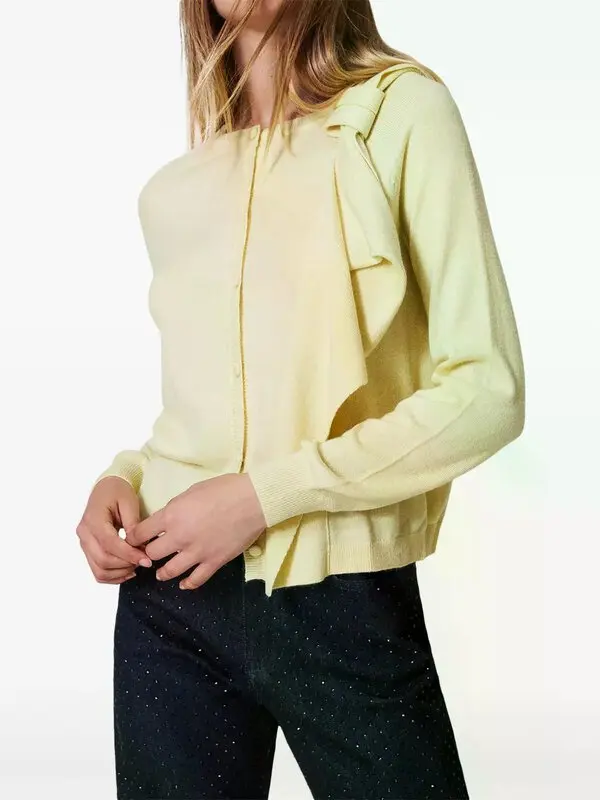 TWINSET Bow-detail Knitted Cardigan