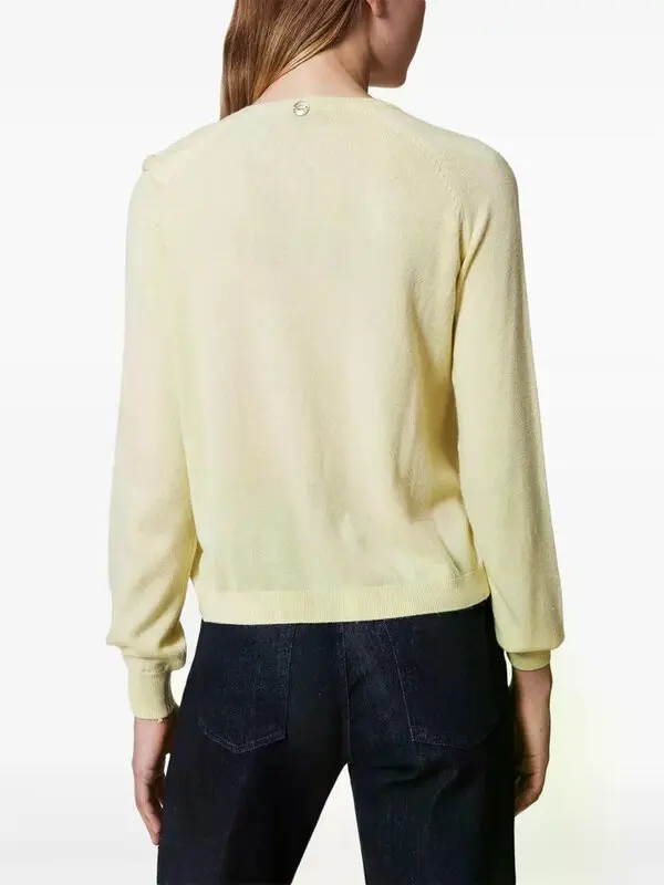 TWINSET Bow-detail Knitted Cardigan