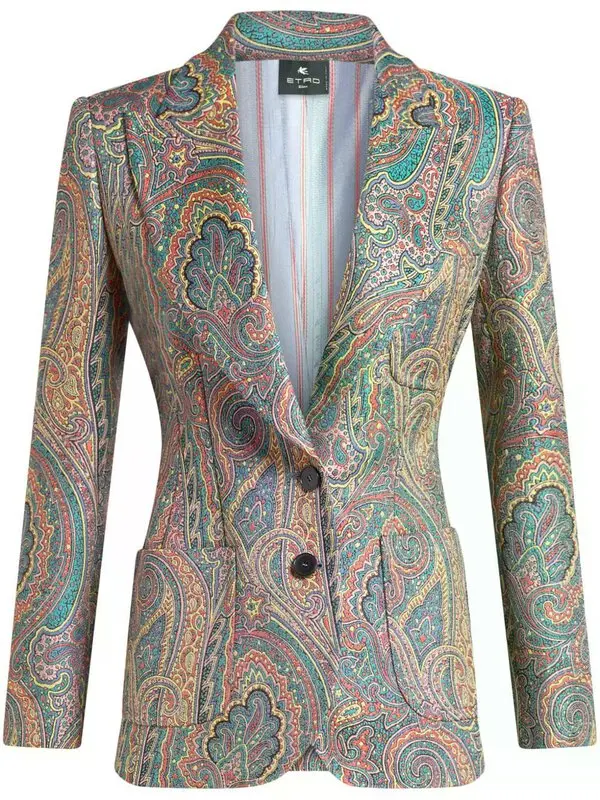 Etro Paisley-print Blazer