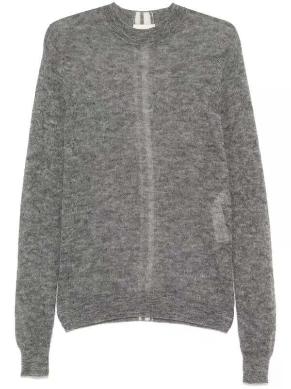 MORDECAI Mélange-effect Virgin Wool-cashmere Blend Sweater