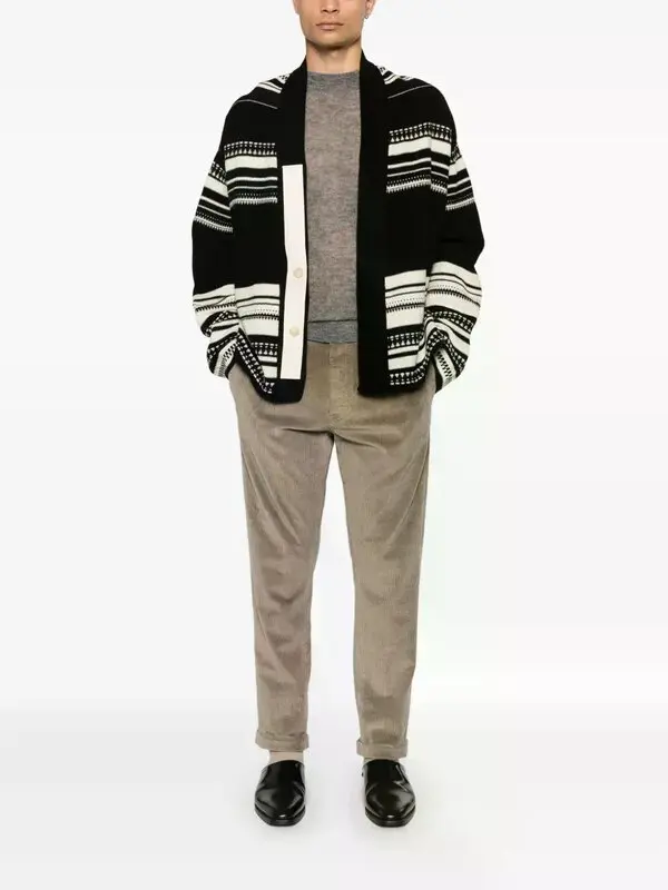 MORDECAI Mélange-effect Virgin Wool-cashmere Blend Sweater
