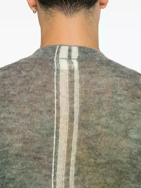 MORDECAI Mélange-effect Virgin Wool-cashmere Blend Sweater