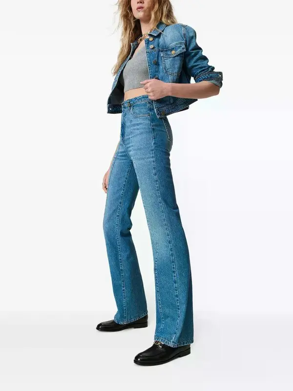 TWINSET Five-pocket Flared Jeans