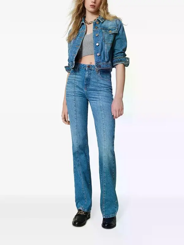 TWINSET Five-pocket Flared Jeans