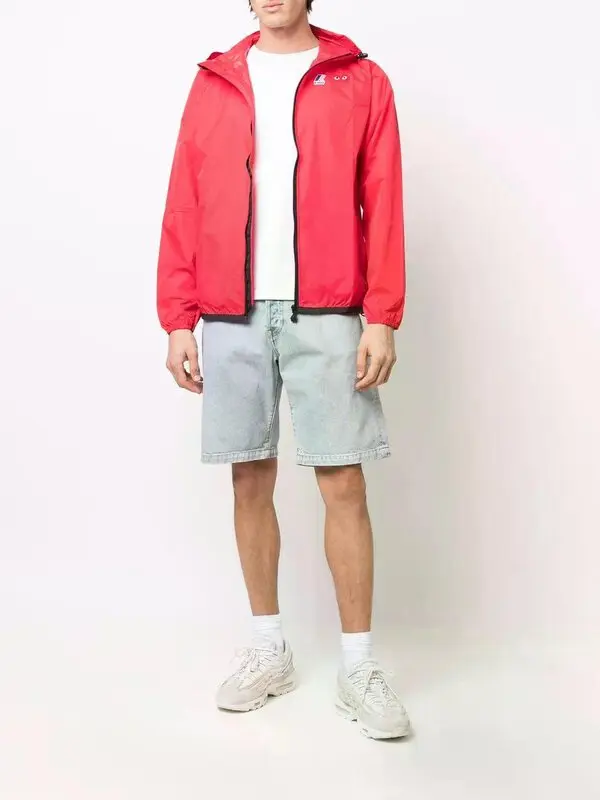 Play Comme Des Garcon X K-way Zip Hooded Jacket