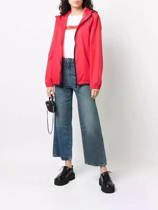 Play Comme Des Garcon X K-way Zip Hooded Jacket