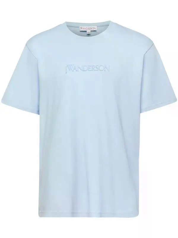 JW Anderson Logo-embroidered Cotton Shirt